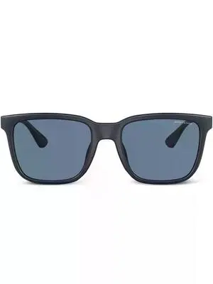 Armani Exchange Ax4112su Square-frame Sunglasses - Blue