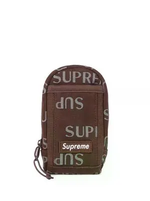 Supreme Logo-print Belt Bag - Brown