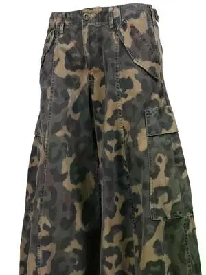 R13 Siouxsie Leopard-print Cargo Pants