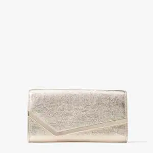 JIMMY CHOO Emmie Envelope Clutch - Platinumlg