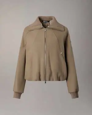 Moose Knuckles 3-in-1 Wool Bomber Jacket