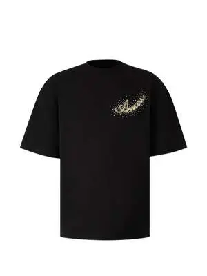 Amiri Crystal-embellished Embroidered T-shirt - White