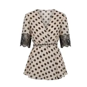 GLAM ON YOU Poisette Top - White