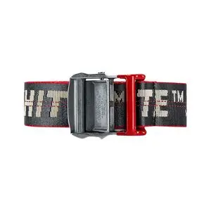 Off-White Industrial Belt 'anthracite - Black