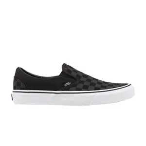 VANS Checkerboard Slip-on Sneakers - Black