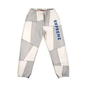 Supreme Patchwork Sweatpant 'heather - Grey
