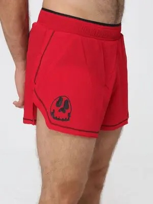 Y3 Ripstop Nylon Training Shorts With Skull Print