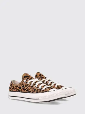 CONVERSE Chuck 70 Ox Animal Print Pony Hair Low-top Sneakers - Brown