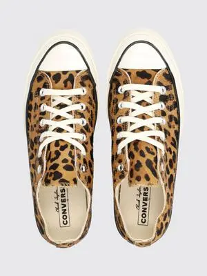 CONVERSE Chuck 70 Ox Animal Print Pony Hair Low-top Sneakers - Brown