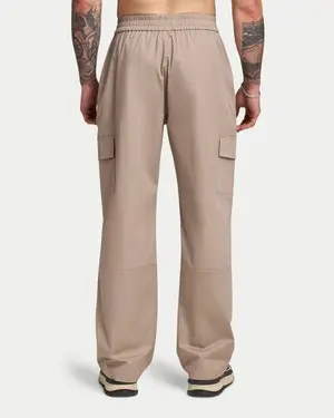 HERA Utility Relaxed Fit Cargo Trousers - Stone
