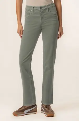 Kut From The Kloth Quinn Slim Straight Leg Corduroy Pants - Seastar