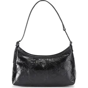 Kurt Geiger Quilted Leather Shoulder Bag - Black