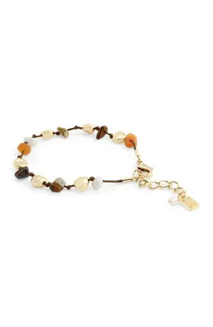 Robert Lee Morris Stone Cord Bracelet