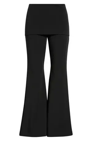 FENERS Name Encanto Foldover Waist Flare Leg Pants