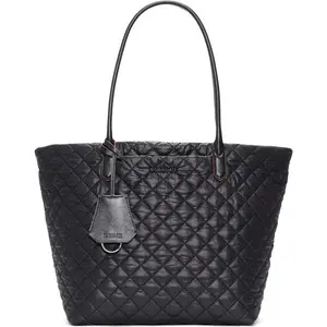 Mz Wallace Medium Daily Quilted Nylon Tote - Black