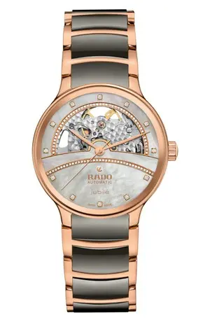 RADO Centrix Watch - Light Silver Mop