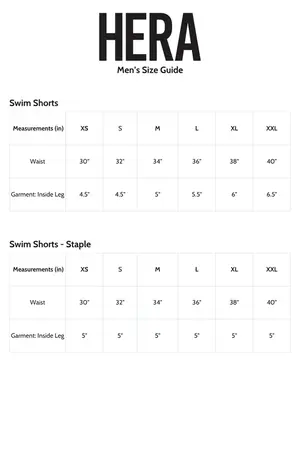 HERA Water Reactive Drawstring Swim Shorts