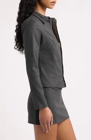FENERS Delirio Pinstripe Zip Jacket