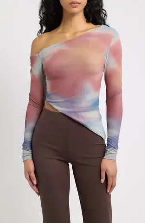 FENERS Mirada One Shoulder Jersey Top By