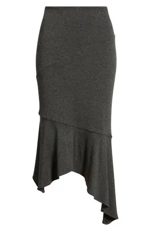FENERS Amuleto Asymmetric Midi Skirt