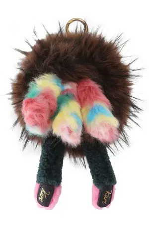 Kurt Geiger Faux Fur Mascot Charm