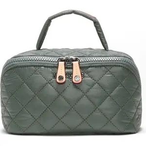 Mz Wallace Quilted Cosmetics Case - Juniper