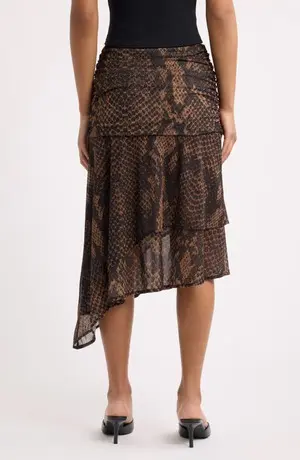 FENERS Festa Mesh Midi Skirt