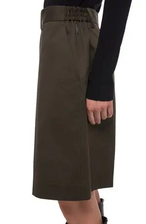 Helmut Lang Chino Utility Shorts - Dark Moss