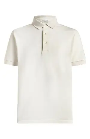 Etro Roma Cotton Piqué Polo