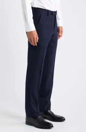HERITAGE GOLD Wool Dress Pants