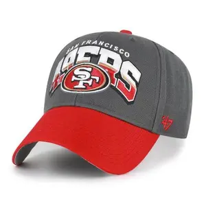 '47 47 San Francisco 49ers Split Block Mvp Cap - Charcoal