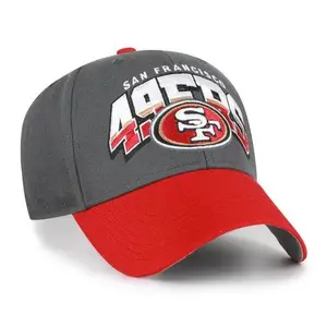'47 47 San Francisco 49ers Split Block Mvp Cap - Charcoal