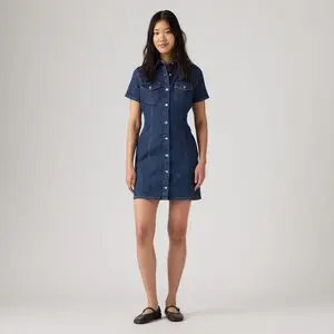 LEVI'S Trace Western Mini Dress