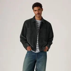 LEVI'S Ports Boxy Corduroy Zip-up Overshirt