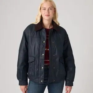 LEVI'S Waxed Cotton Dad Bomber Jacket