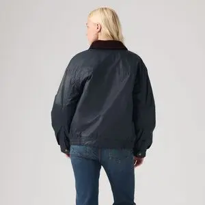 LEVI'S Waxed Cotton Dad Bomber Jacket