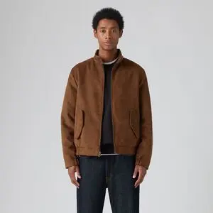LEVI'S Faux Suede Harrington Bomber Jacket