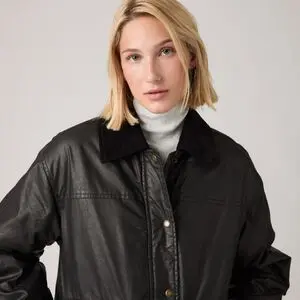 LEVI'S Waxed Cotton Dad Bomber Jacket