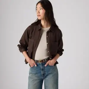 LEVI'S Tini Long-sleeve Utility Button Down Shirt - Java