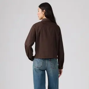 LEVI'S Tini Long-sleeve Utility Button Down Shirt