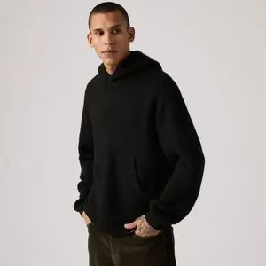 LEVI'S Portola Sweater Hoodie - Jet Black