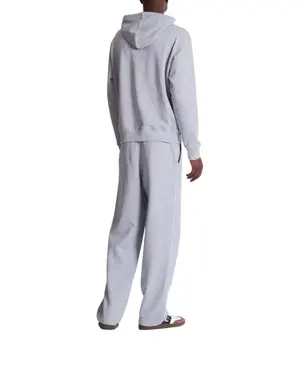 Balmain Printed Hoodie - Grey