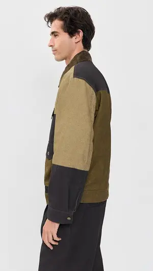 Isabel Marant Étoile Tores Colorblock Utility Jacket