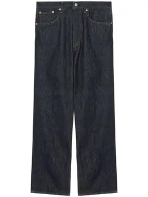 Auralee Twist Denim Jeans - Blue
