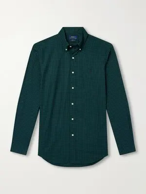Polo Ralph Lauren Button-down Collar Checked Cotton Shirt