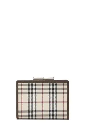 Burberry Nylon Check Wallet