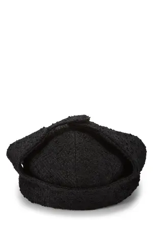 Chanel Tweed Cap Medium