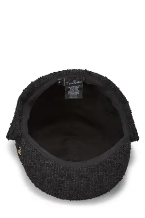 Chanel Tweed Cap Medium