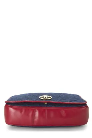 Chanel Cc' Denim Messenger