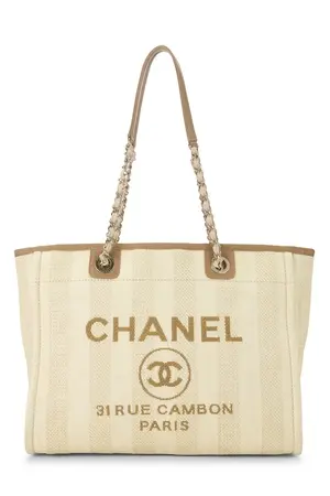 Chanel Raffia Deauville - Beige